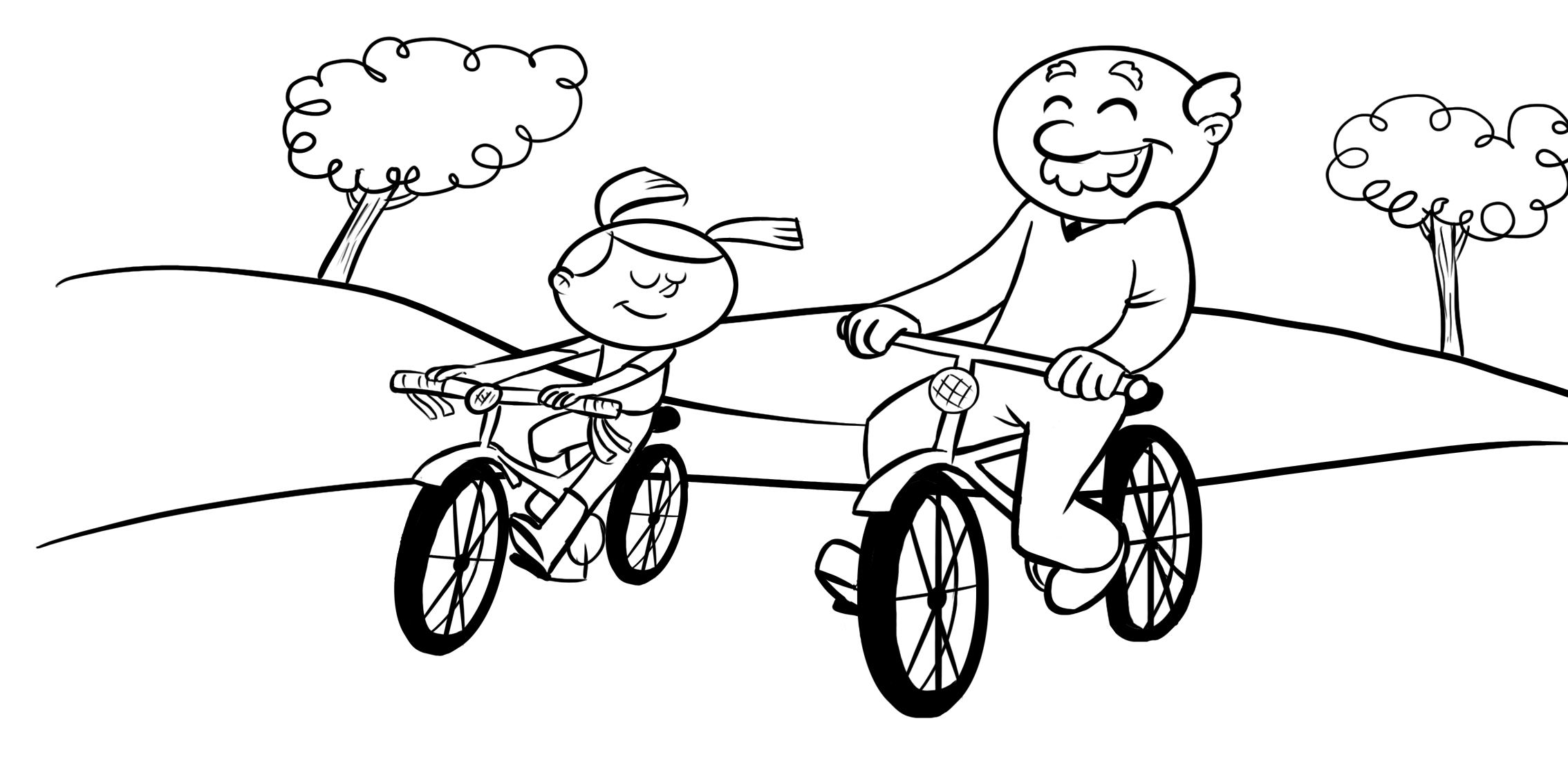 Niño en bicicleta para colorear - Imagui Niño en bicicleta para colorear - Imagui