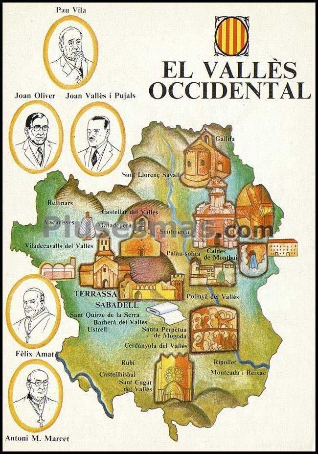 Comarca del Vallés Occidental en Barcelona (Fotos antiguas)