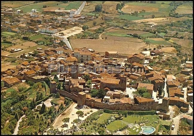 Vista aérea de pals (gerona) (Fotos antiguas)