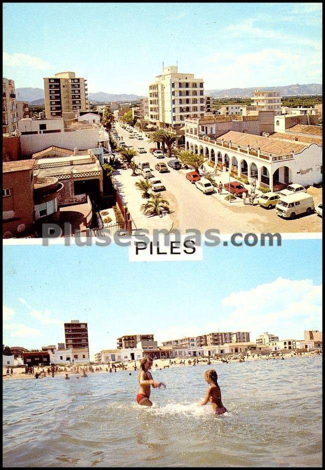 Playa de piles (valencia) (Fotos antiguas)