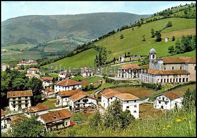 Vista general de leiza (navarra) (Fotos antiguas)