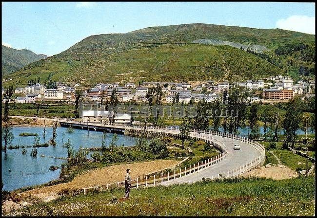 Centro Y Puente San Efren De Villablino le n Fotos Antiguas 
