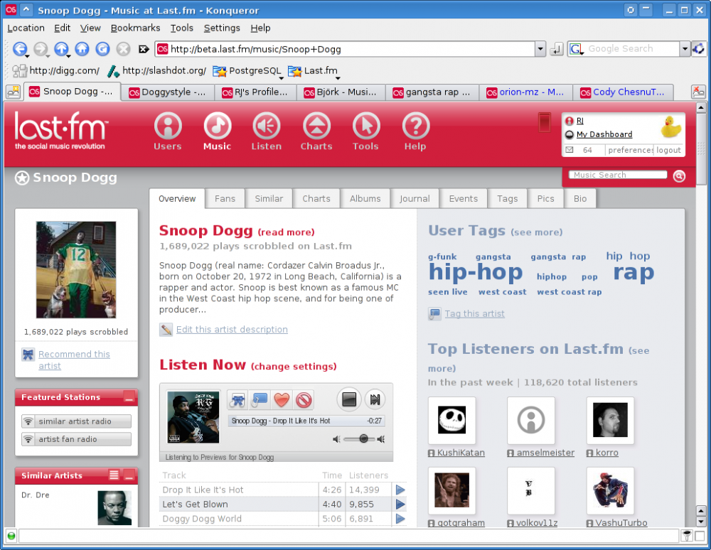 Escuchar música gratis en internet